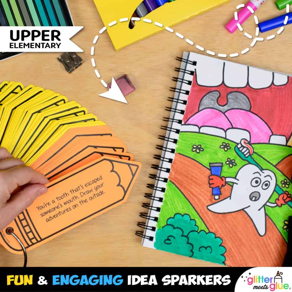 Sketchbook Prompts Interactive Fan Bundle – Drawing Prompts