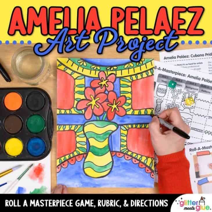 Amelia Pelaez Art Game – Hispanic Heritage Month Art Project Idea
