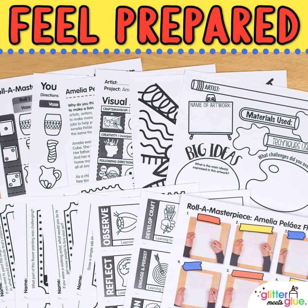 Amelia Pelaez Art Game – Hispanic Heritage Month Art Project Idea