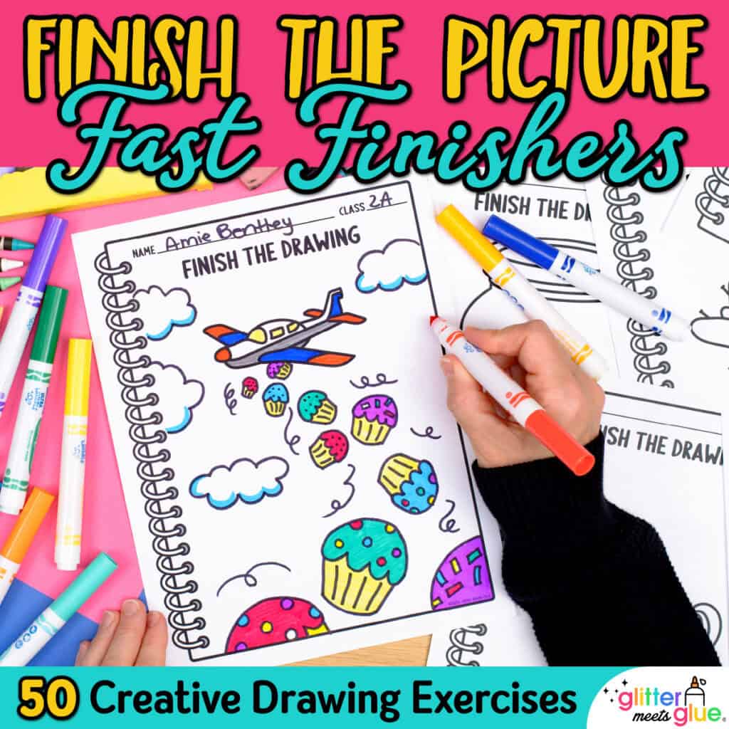 11 Easy Art Sub Plans for Elementary – No Technology Required!