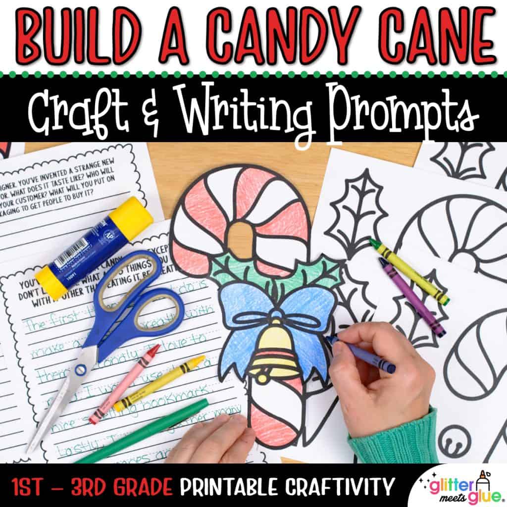 Cactus Coloring Craft – Printable Summer Writing Activity & Template