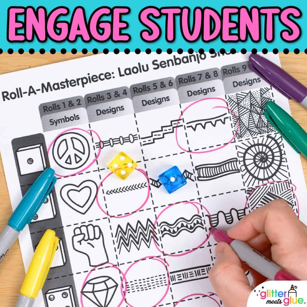 Laolu Senbanjo Sneakers Art Project – Black History Month Lesson