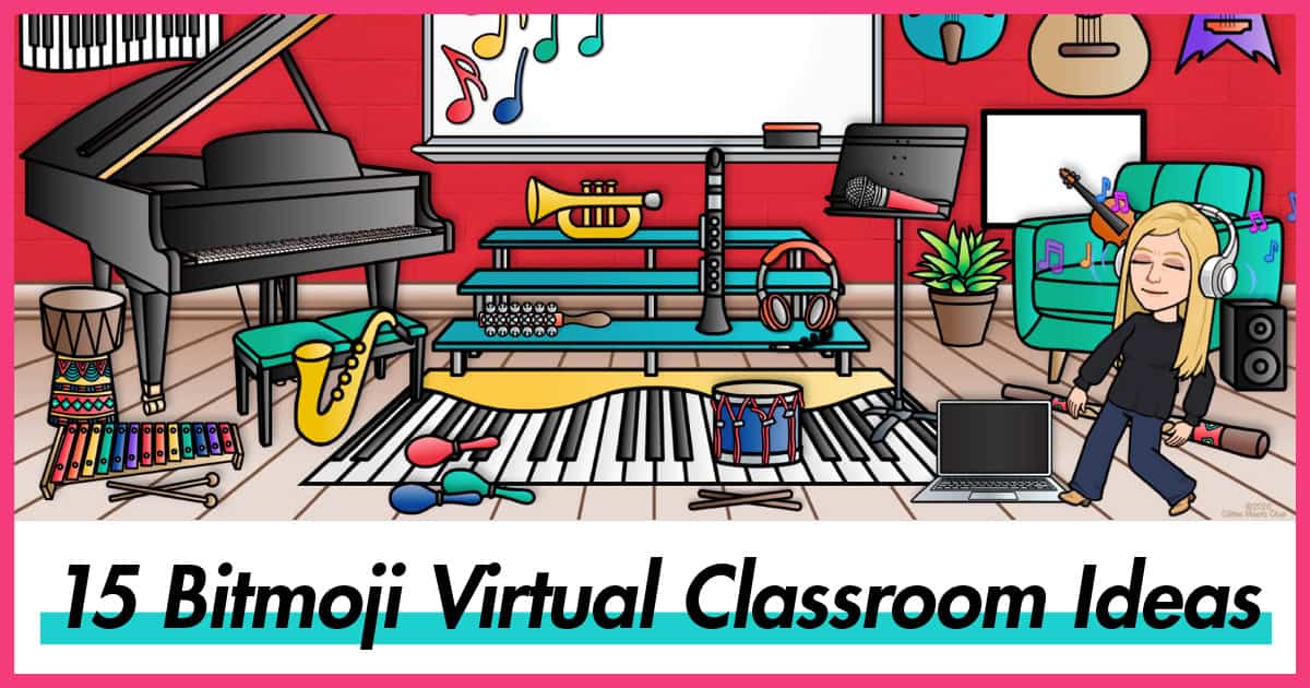 15 Bitmoji Virtual Classroom Ideas for Specials Teachers