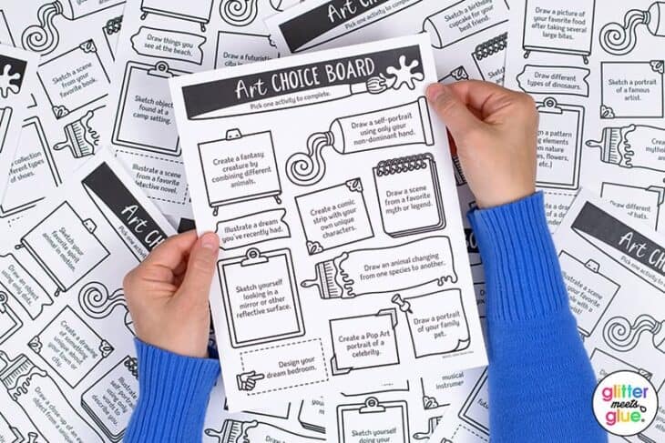 11 Easy Art Sub Plans for Elementary – No Technology Required!