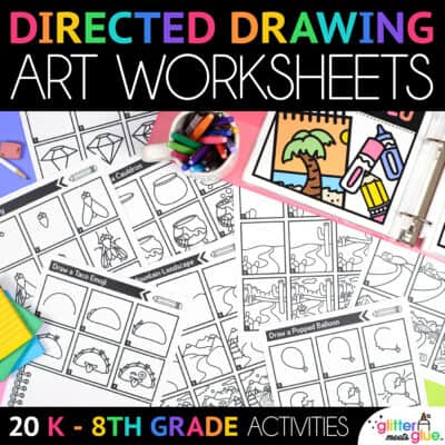 11 Easy Art Sub Plans for Elementary – No Technology Required!