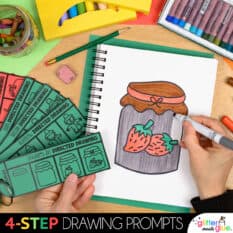 Fall Directed Drawing Booklet – 40 Elementary Art Bell Ringers
