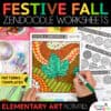 Fall Leaf Art Project for Elementary