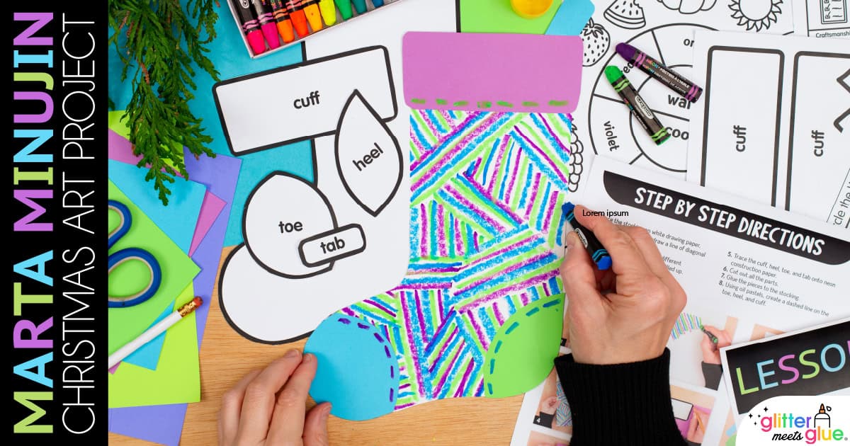 Marta Minujin Christmas Art Project – One Day Elementary Lesson