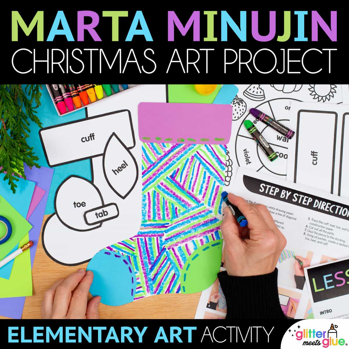 Marta Minujin Christmas Art Project – One Day Elementary Lesson